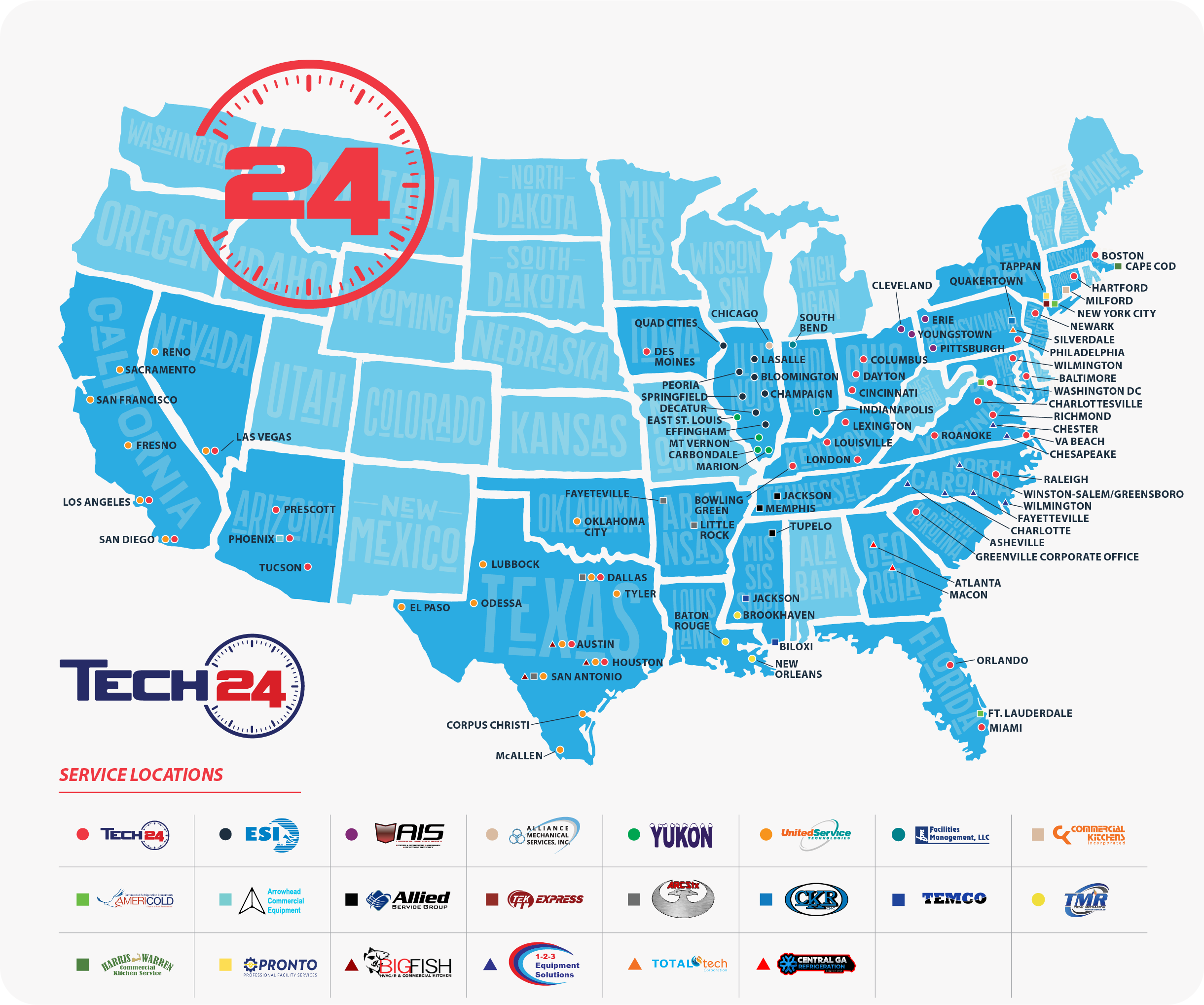 Tech24 - Commercial Foodservice Equipment Repair